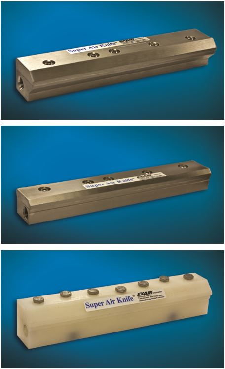 Super Air Knife is Most Efficent in Compressed Air Usage